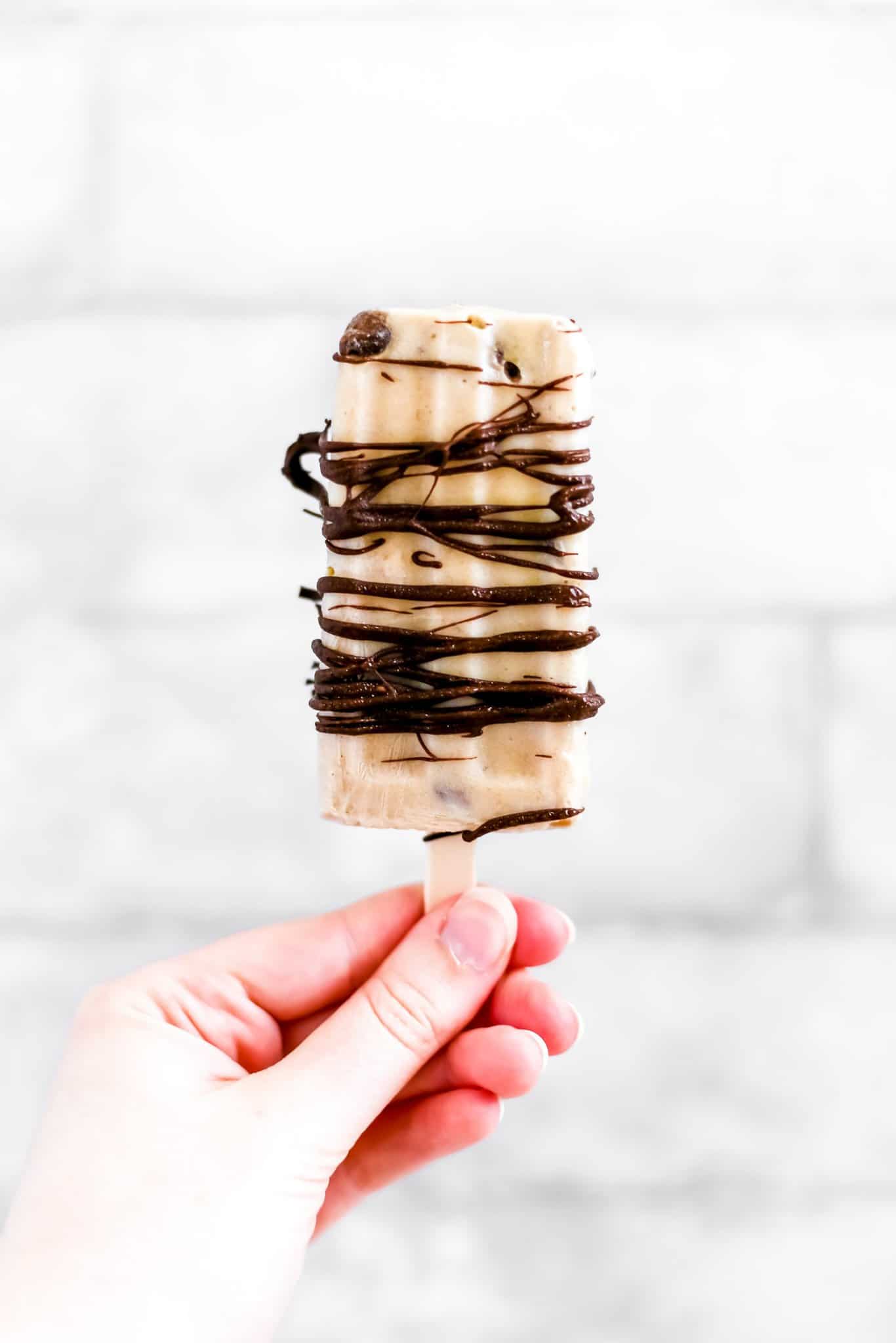 Vegan Chunky Monkey Popsicles
