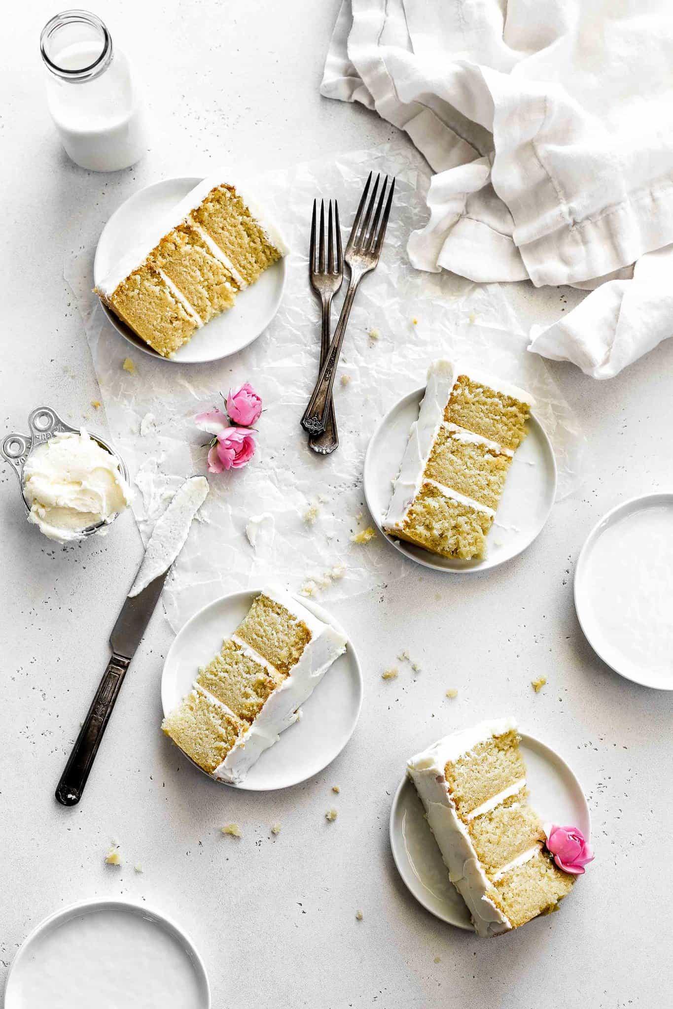 Vegan Vanilla Cake (Tips For Making Perfect Vegan Cakes)