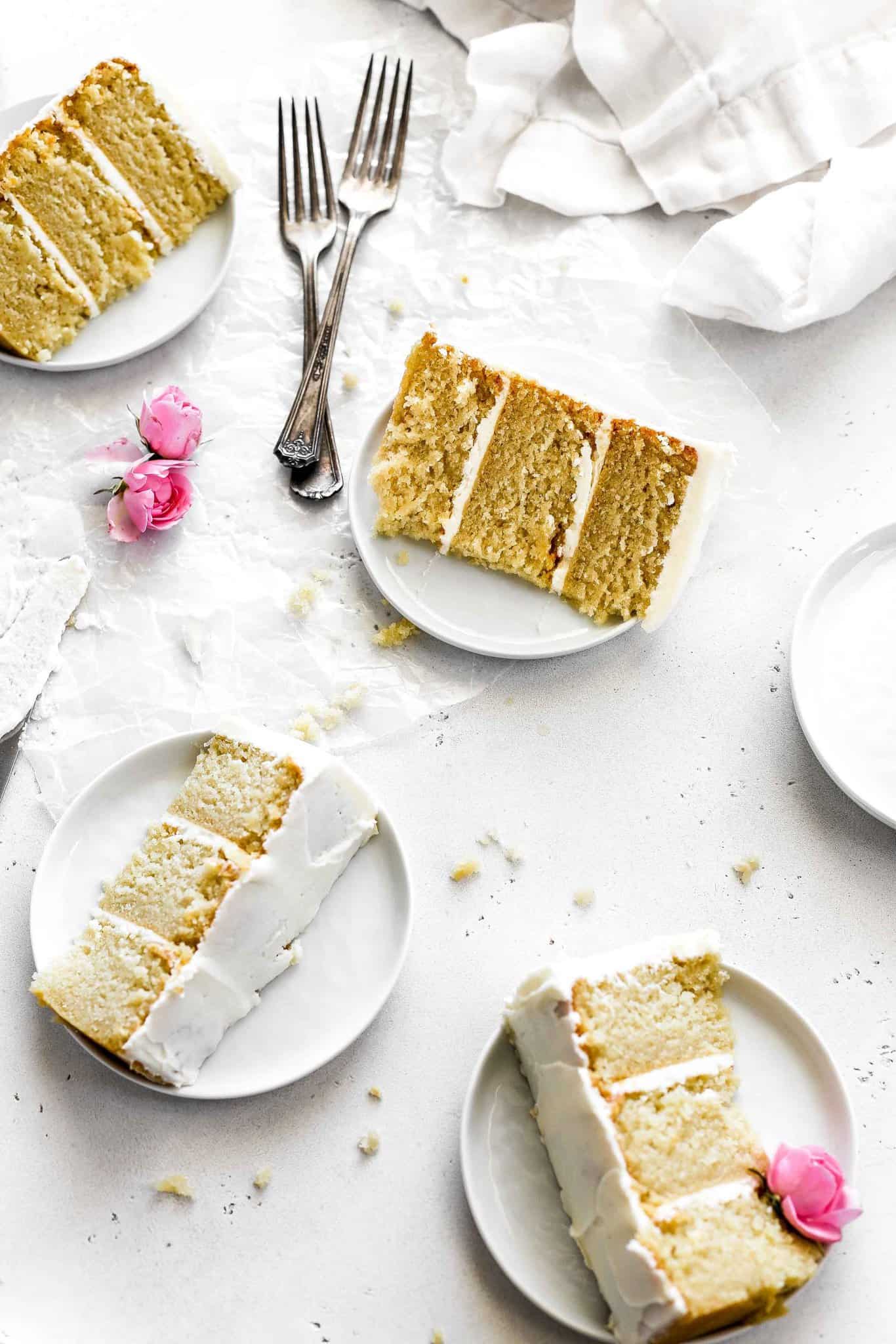 Vegan Vanilla Cake (Tips For Making Perfect Vegan Cakes)