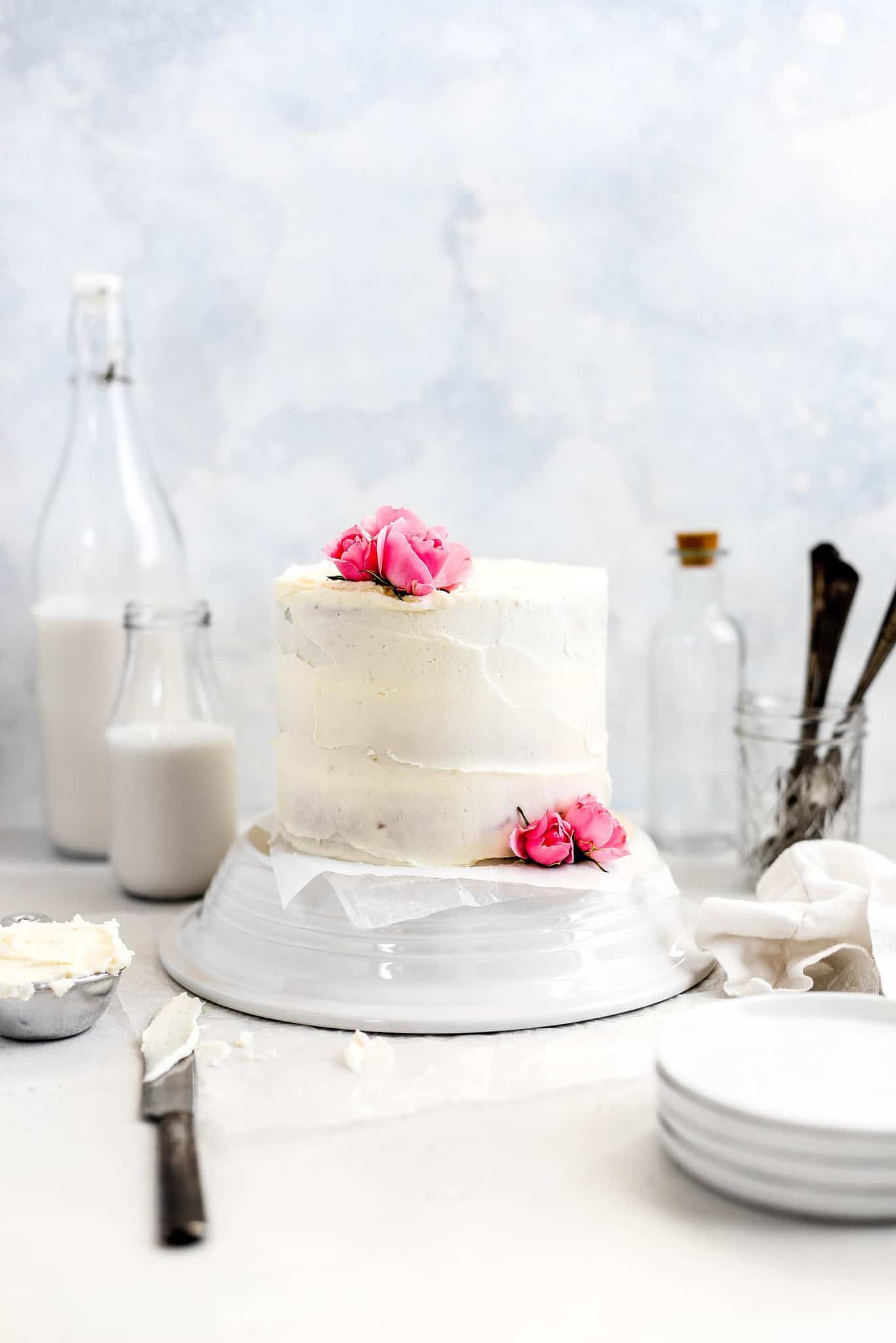 Vegan Vanilla Cake (Tips For Making Perfect Vegan Cakes)