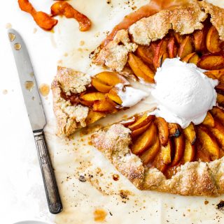 Vegan Nectarine Galette