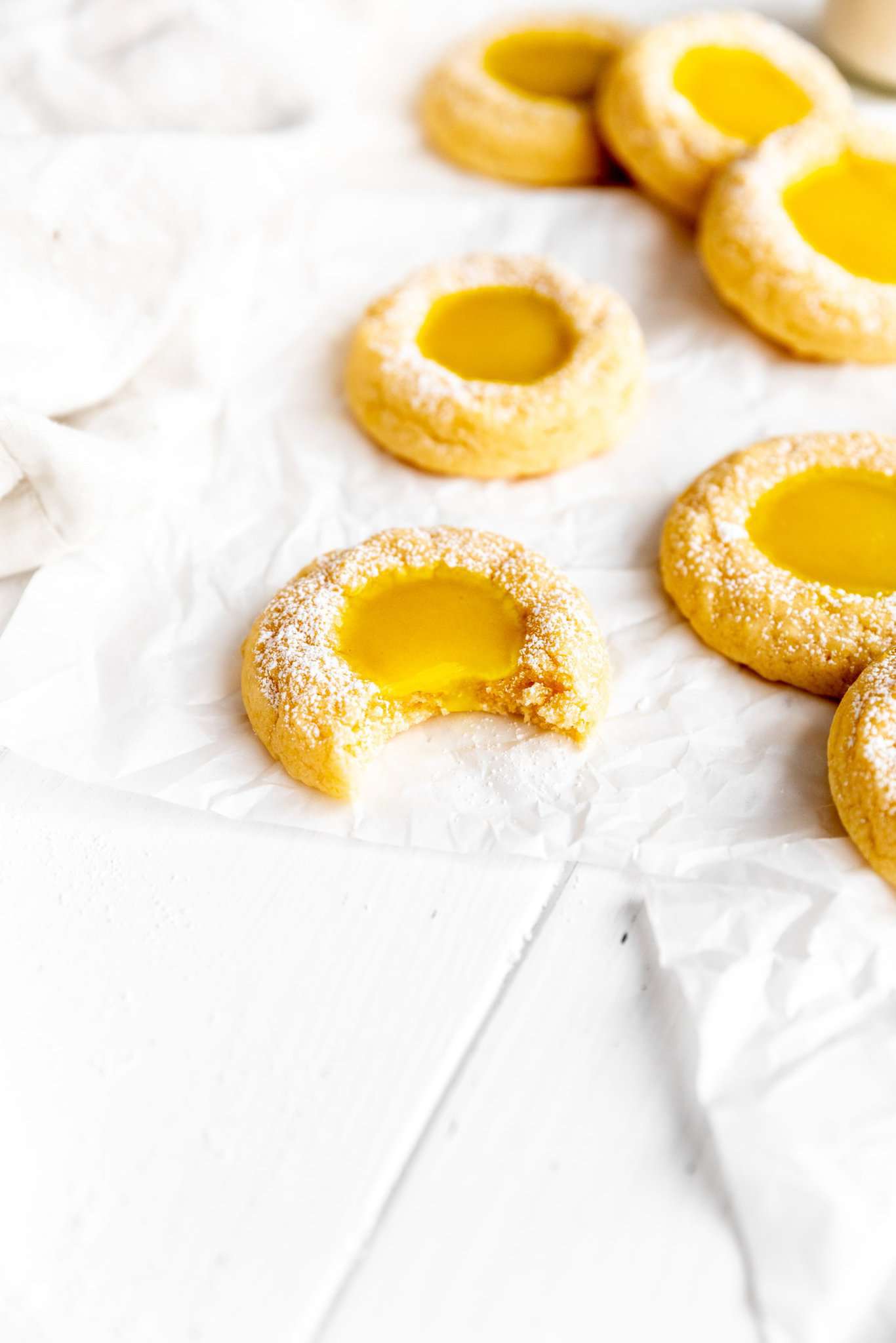 Vegan Lemon Thumbprint Cookies