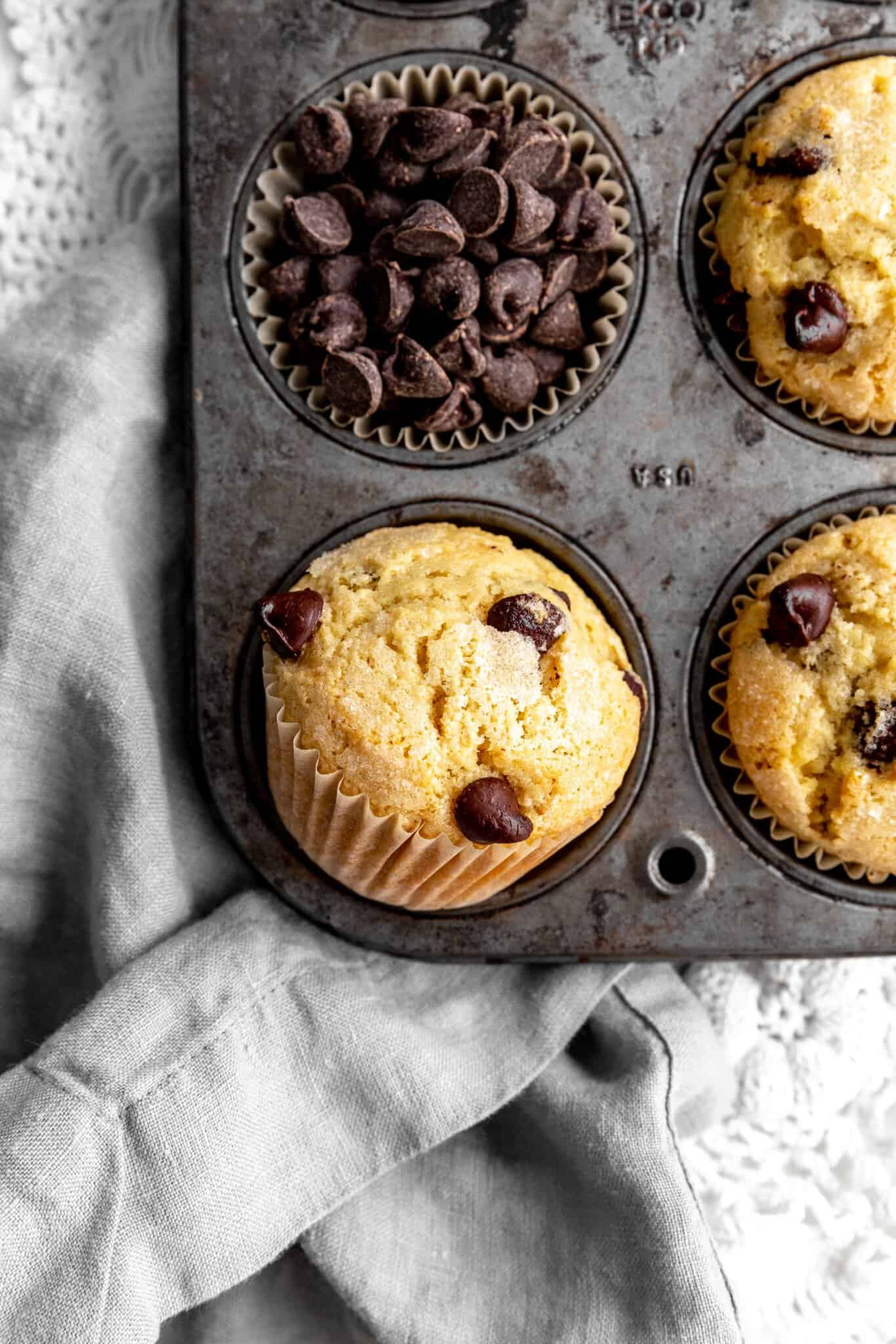 Vegan Chocolate Chip Muffins