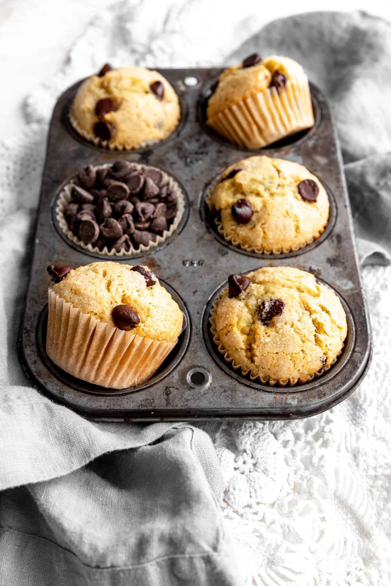 Vegan Chocolate Chip Muffins