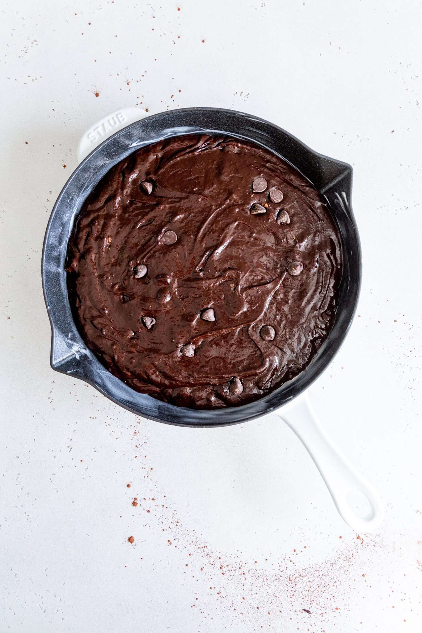 Vegan Skillet Brownie