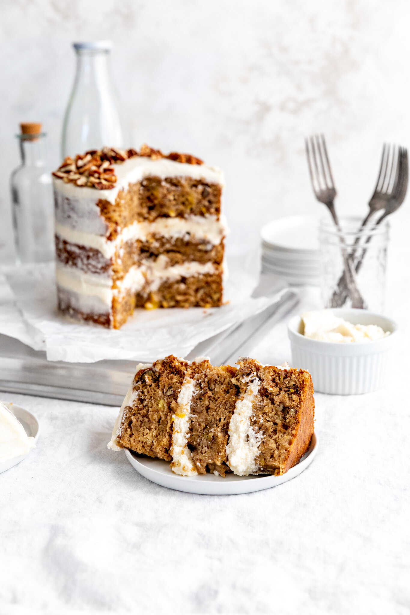 Vegan Hummingbird Cake (1 Bowl Recipe!)