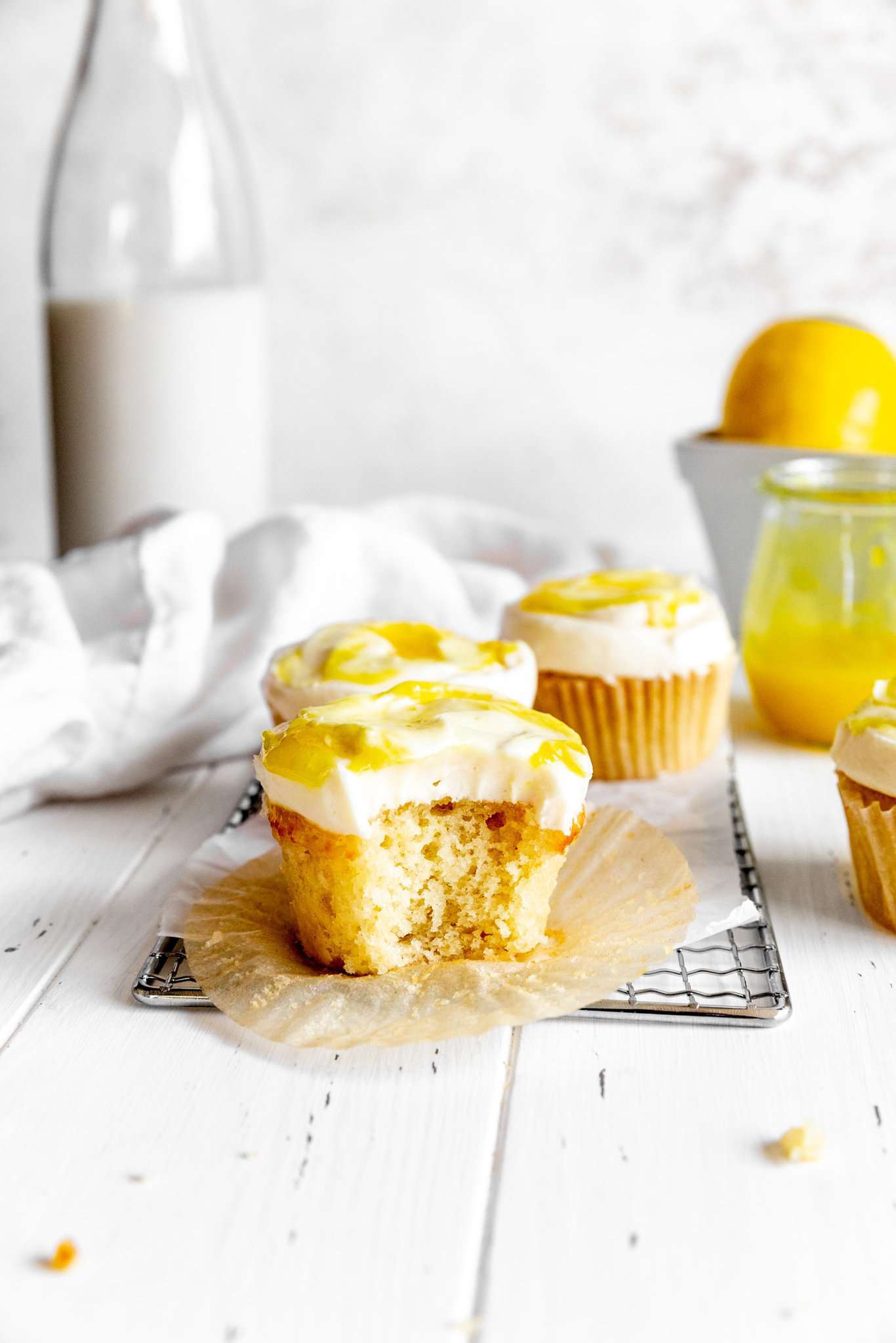 Vegan Lemon Cupcakes
