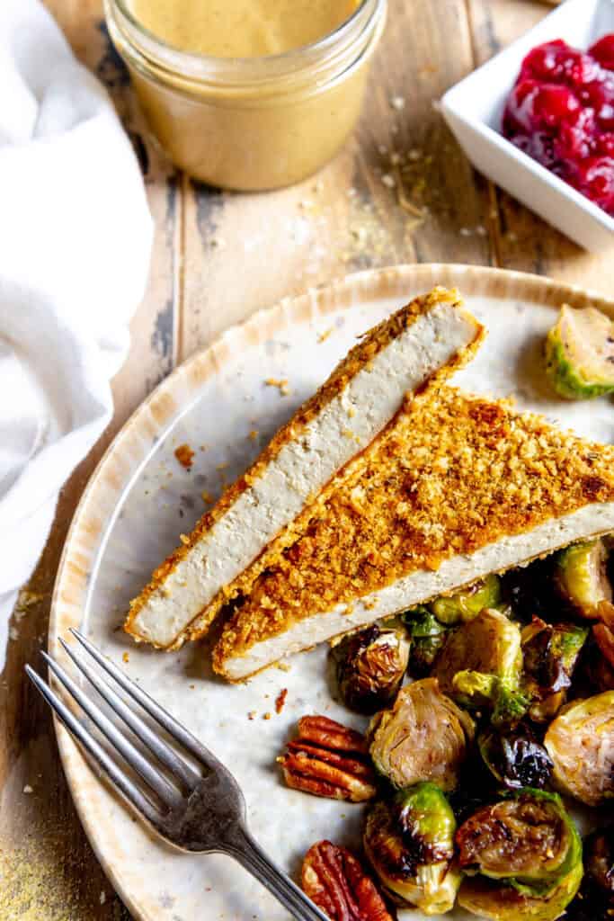 Crispy Holiday Tofu Cutlets